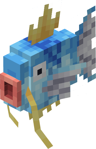 File:Magikarp Saucy Blue (Model).png - Cobblemon Wiki