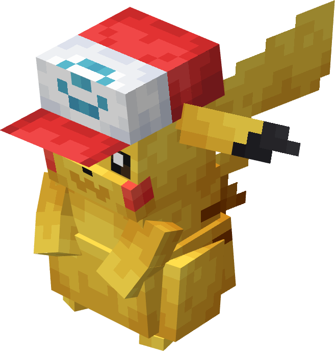 File:Pikachu (model, unova cap).png - Cobblemon Wiki