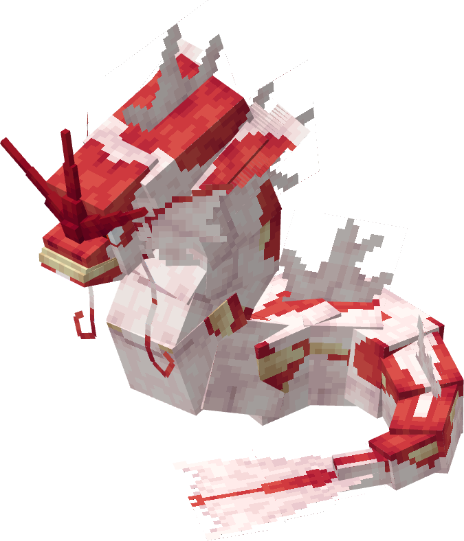 File:Gyarados Calico White Orange Shiny (Model).png - Cobblemon Wiki