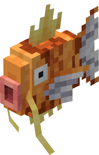 File:Magikarp Apricot Zebra (Model).png - Cobblemon Wiki