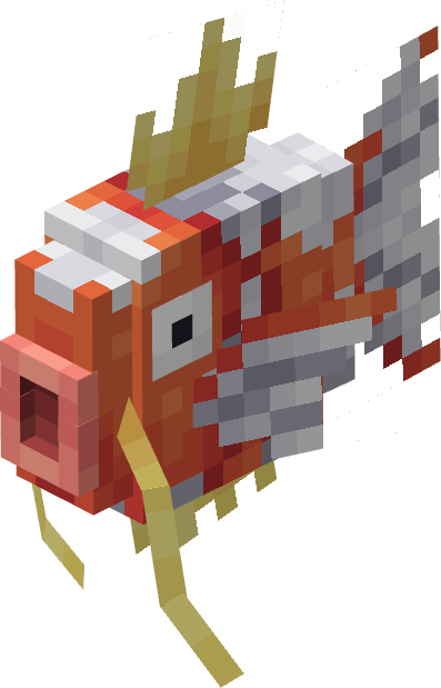 File:Magikarp Calico Orange White (Model).png - Cobblemon Wiki
