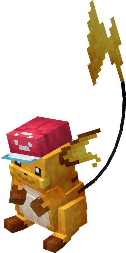 File:Raichu (model, alola cap).png - Cobblemon Wiki