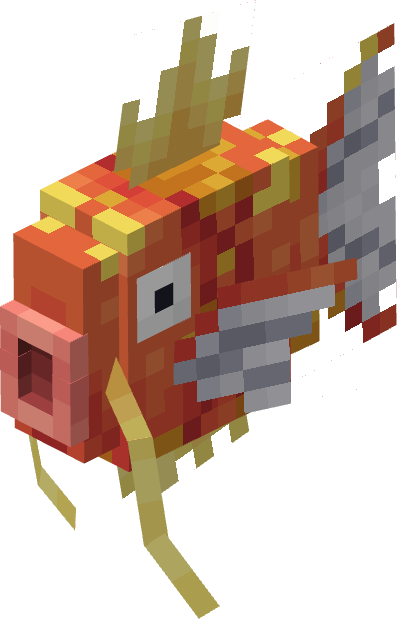File:Magikarp Calico Orange Gold (Model).png - Cobblemon Wiki