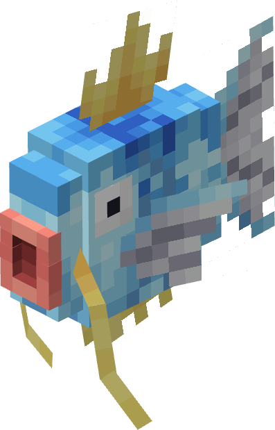 File:Magikarp Blue Raindrops (Model).png - Cobblemon Wiki