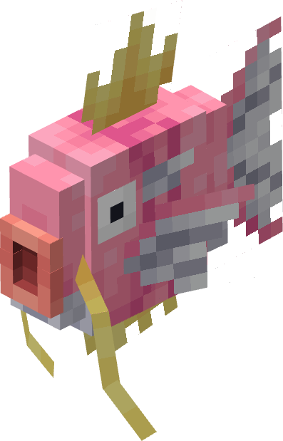 File:Magikarp Pink Orca (Model).png - Cobblemon Wiki