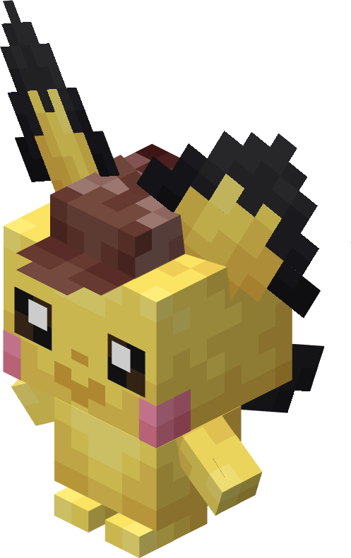 File:Pichu (model, detective cap).png - Cobblemon Wiki
