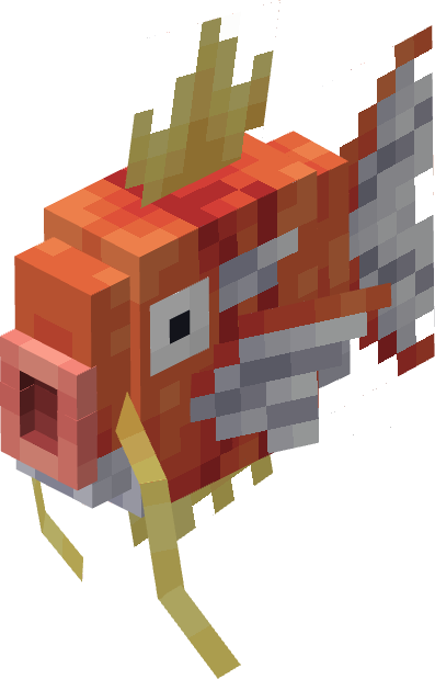 File:Magikarp Orange Orca (Model).png - Cobblemon Wiki