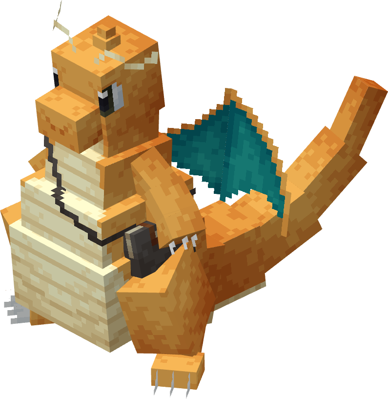 File:Dragonite (model, messenger).png - Cobblemon Wiki